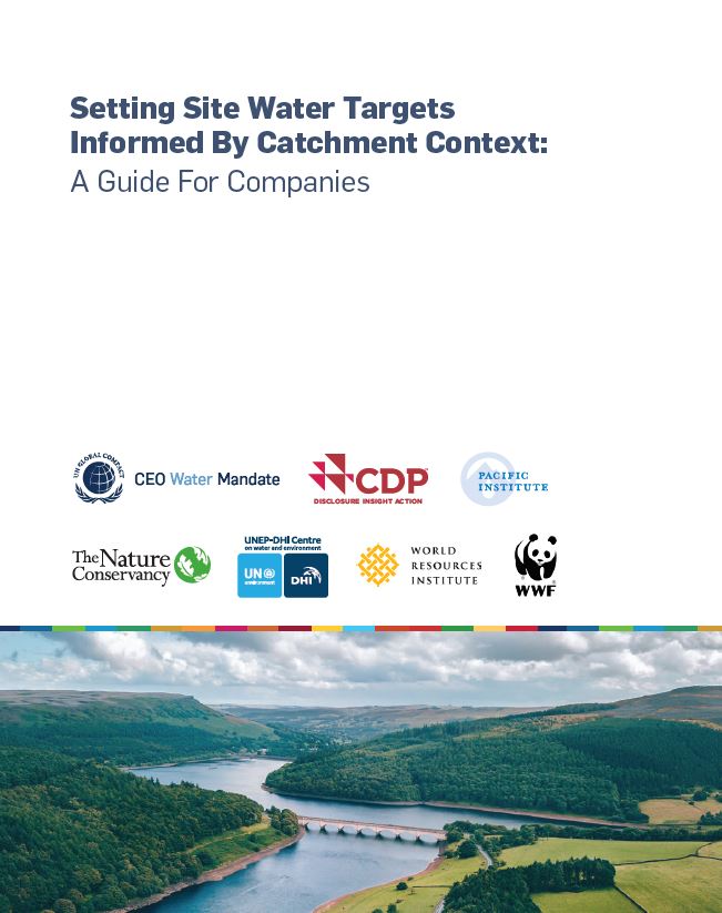 Setting Site Water Targets Informed By Catchment Context: A Guide For ...